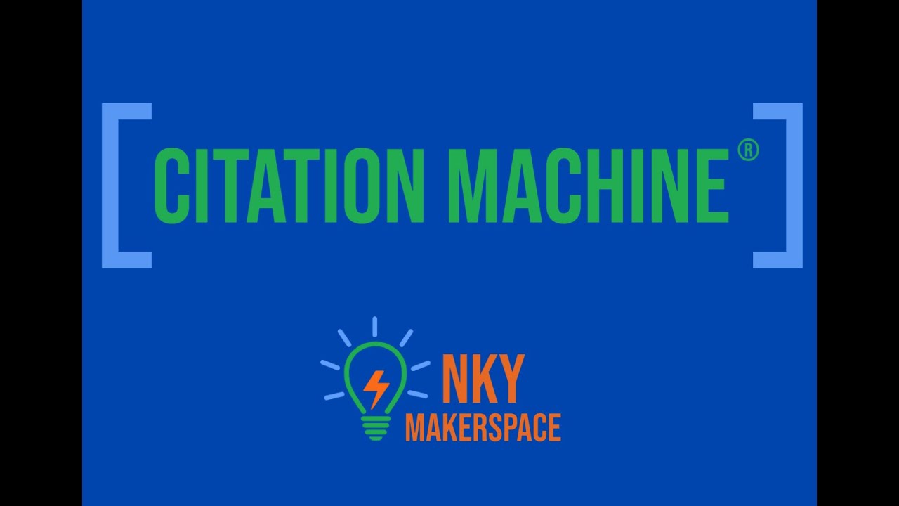 Citation Machine - YouTube