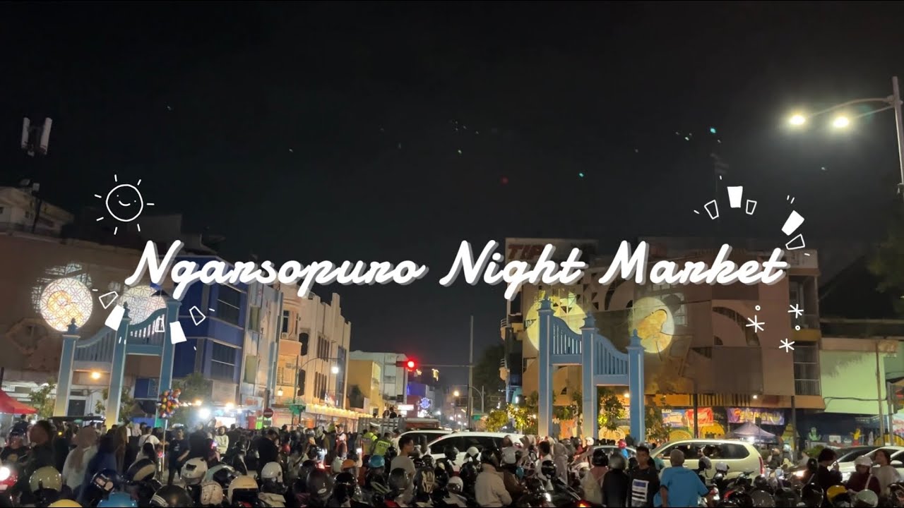 Ngarsopuro Night Market (Solo Kala Malam) - YouTube