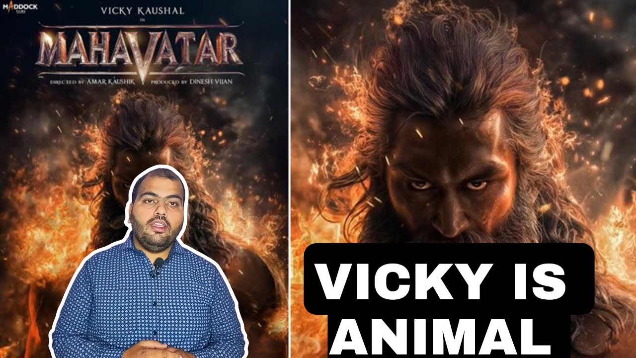 Mahavatar Poster review | Filmy Mayur | Vicky Kaushal - YouTube