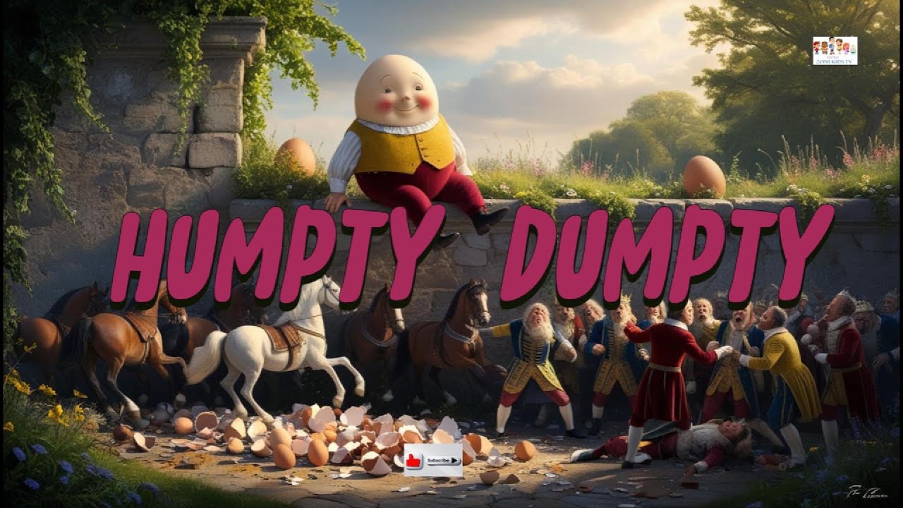 Humpty Dumpty Set On A Wall ! The Fall and the Aftermath ! Nursery ...
