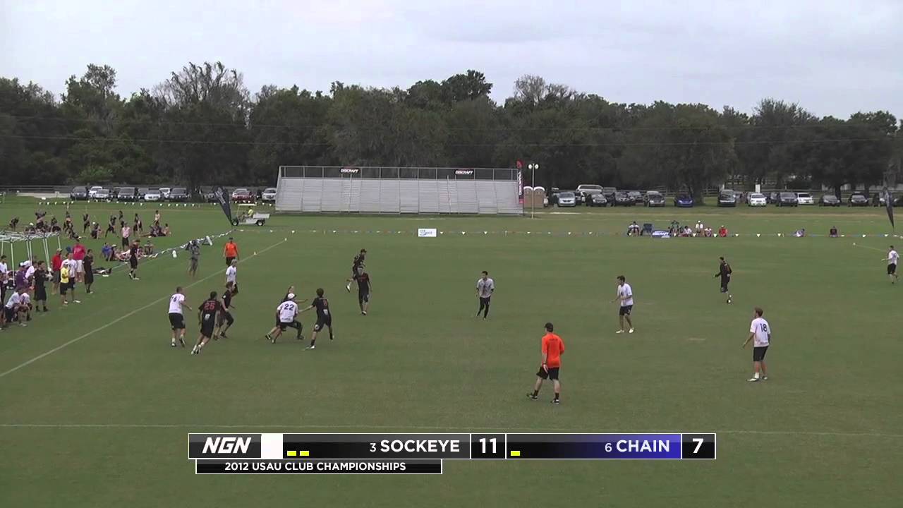 Seattle Sockeye vs Atlanta Chain Lightning - 2012 USAU Club Nationals ...