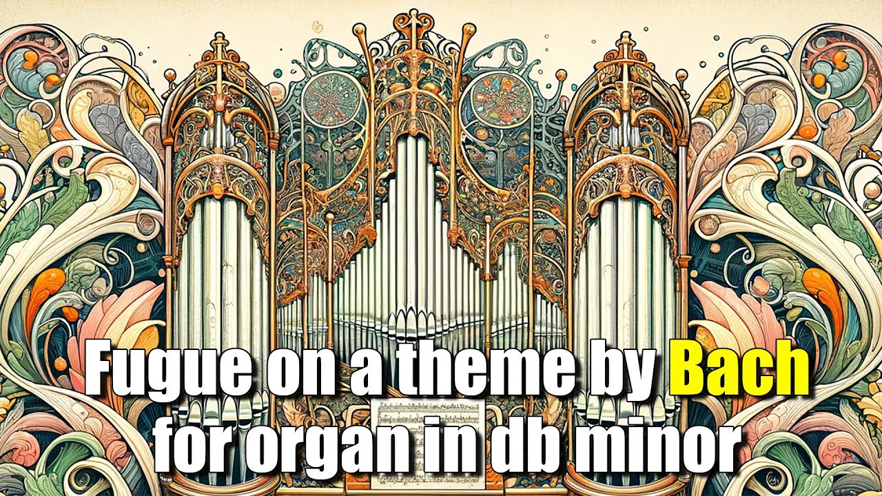 40. Fugue on a theme by Bach for organ in db minor - YouTube