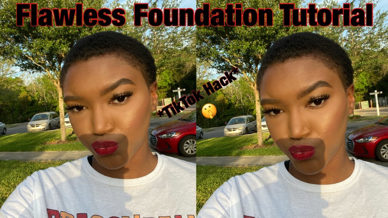 Flawless Foundation Tutorial|TikTok Makeup Hack|Mekhiya Muse - YouTube