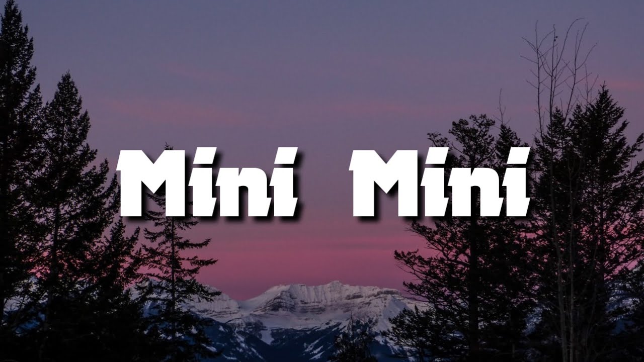 Punto40 - Mini Mini (Letra/Lyrics) - YouTube