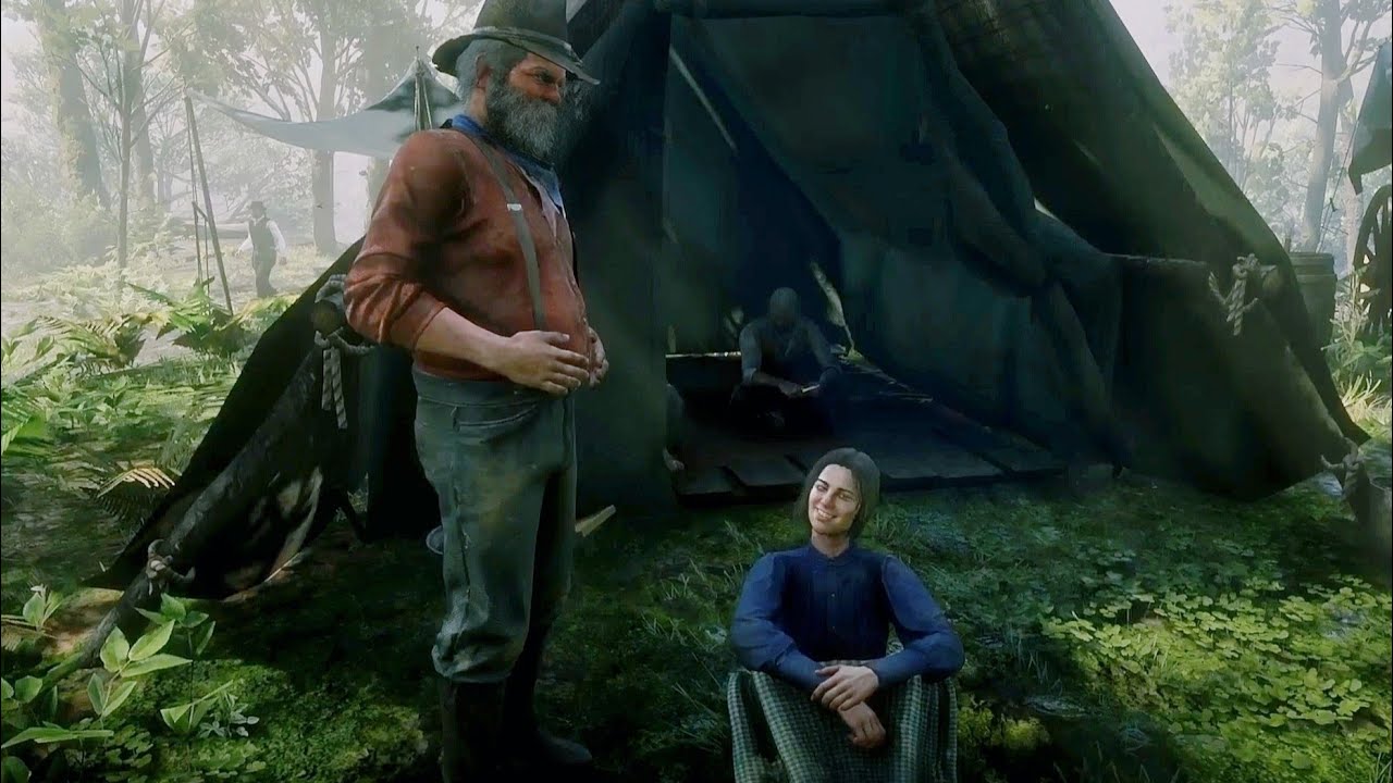 First Time I've Seen Abigail & Uncle Making Fun Of Micah - RDR2 - YouTube