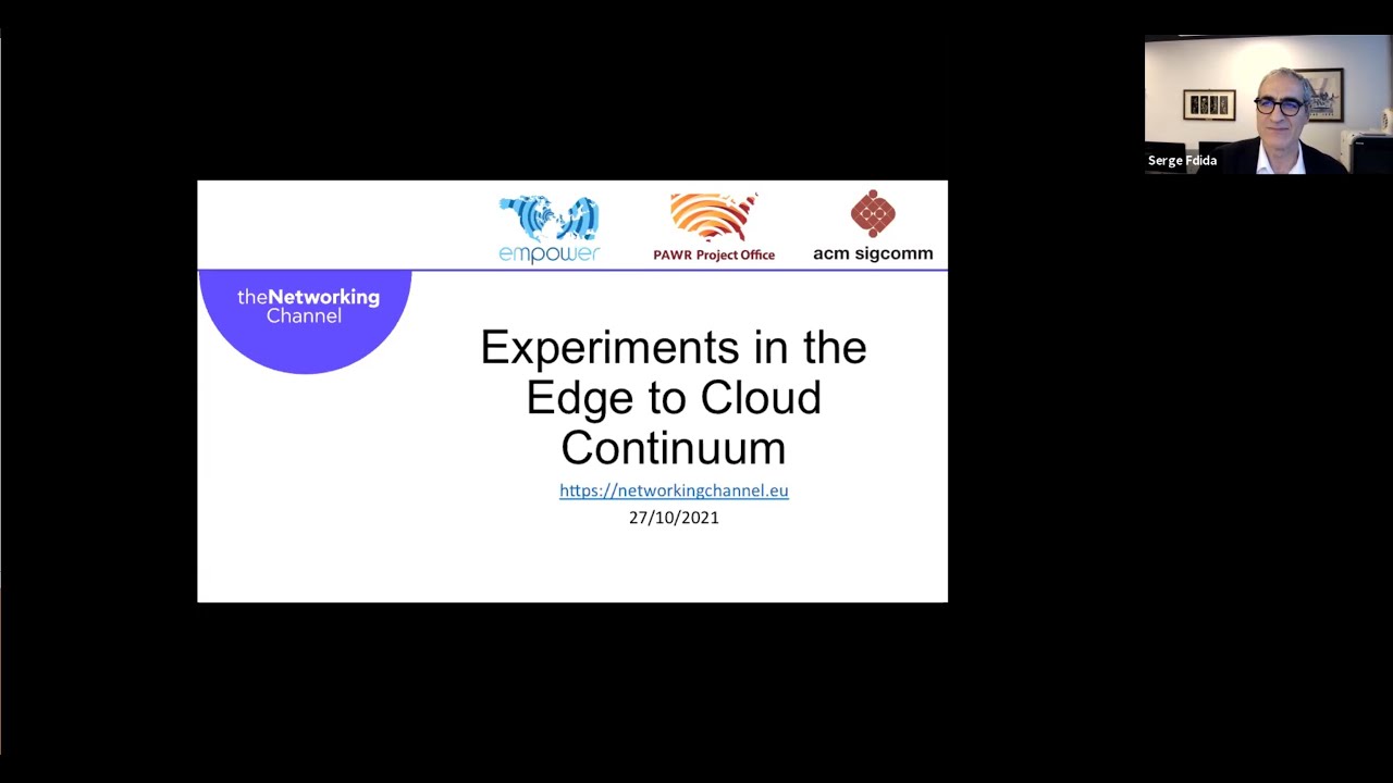 Experiments in the Edge to Cloud Continuum - YouTube