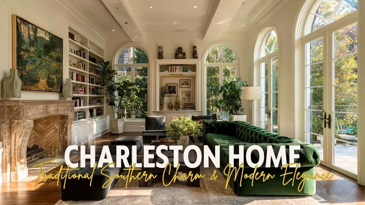 Interiores De Casas Históricas De Charleston