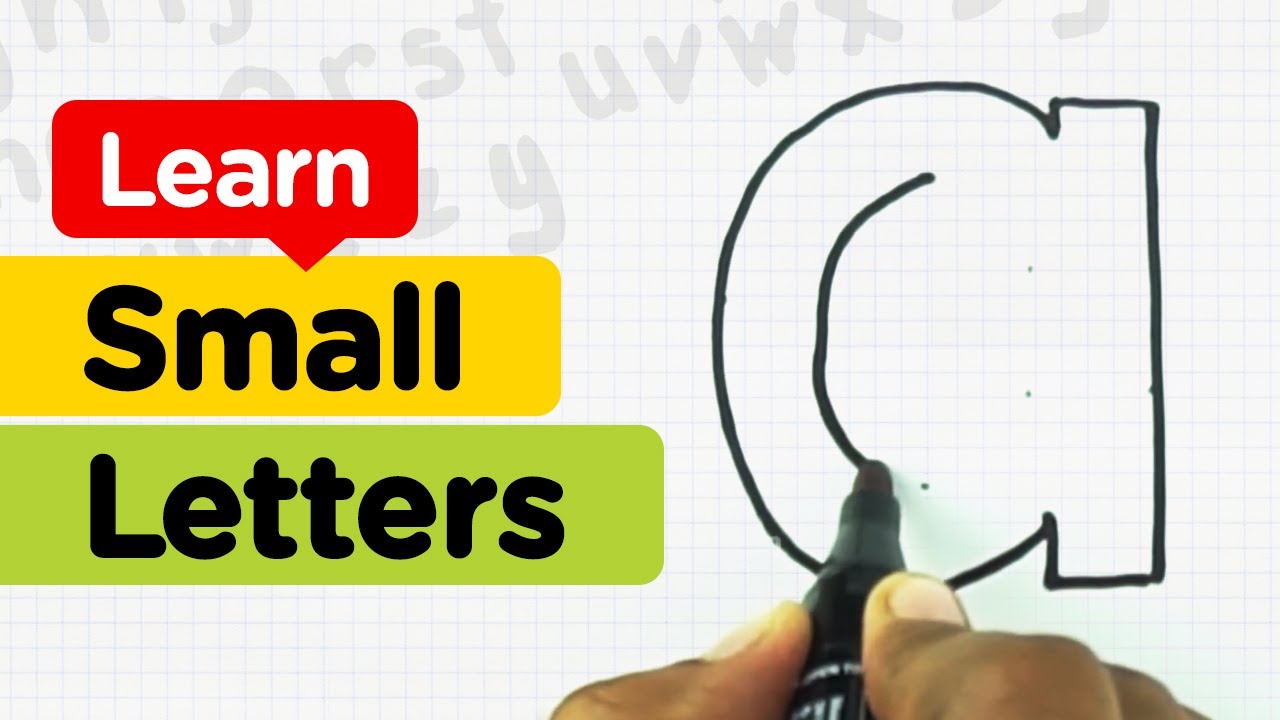 Writing Small Letters | How to Draw Alphabets | Learning Video | a to z ...