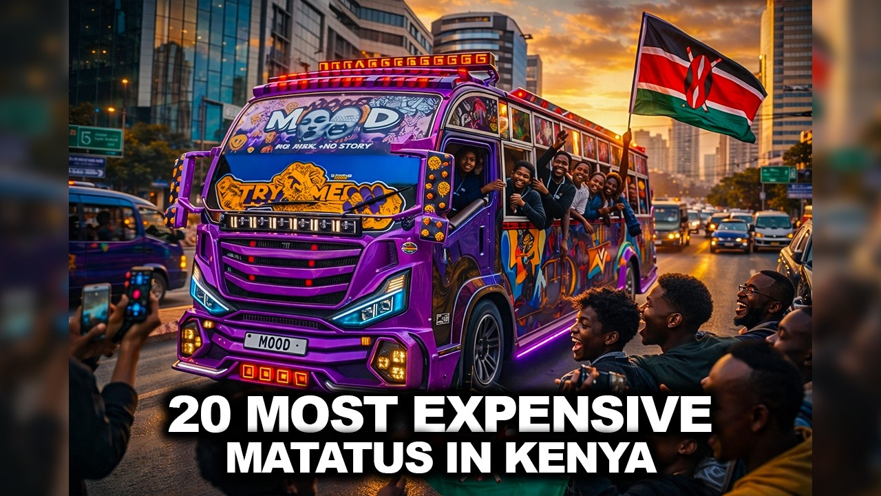 20 Most Expensive Matatu In Kenya | Most Expensive Nganya In Kenya ...