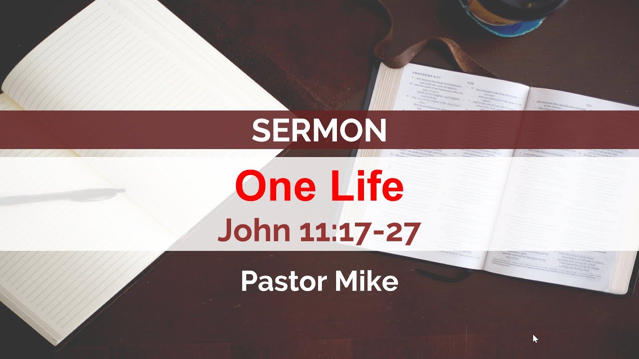 20200524 (Changi Bethany Church) One Life. Rev Michael Phua - YouTube