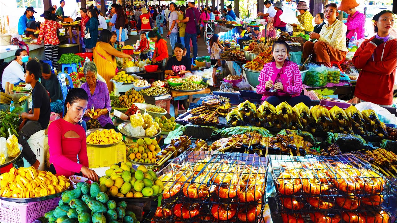 Food Rural TV, Amazing Organic Village Food at Kien Svay Krao Resort ...