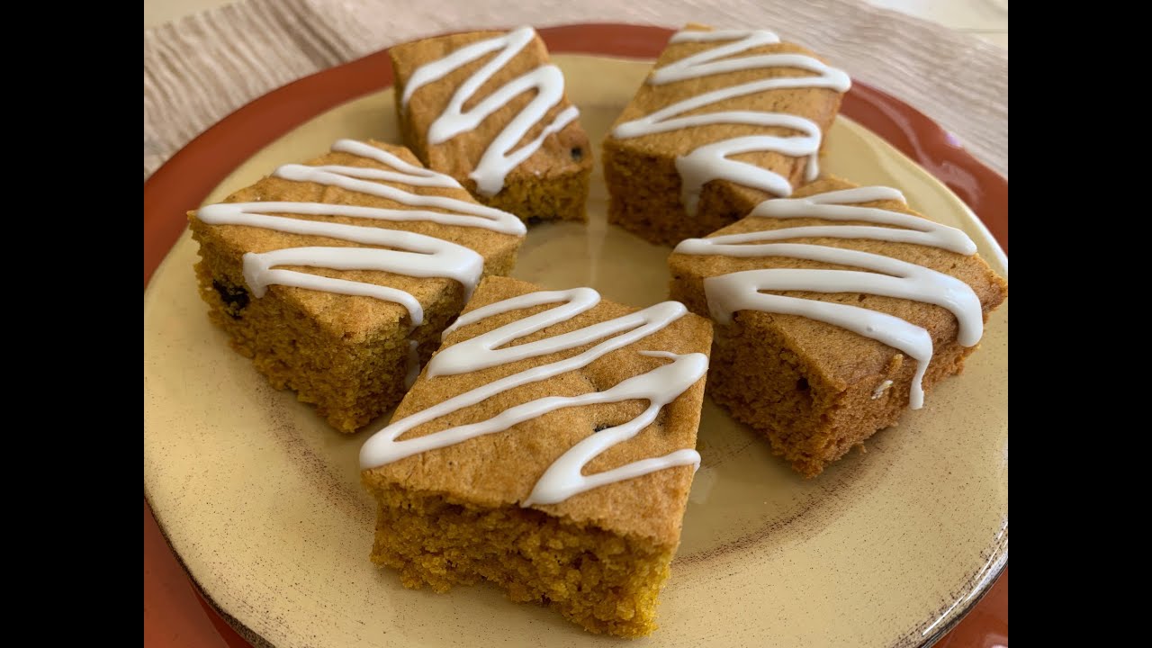 Christy Rost's Pumpkin Snack Cake - YouTube