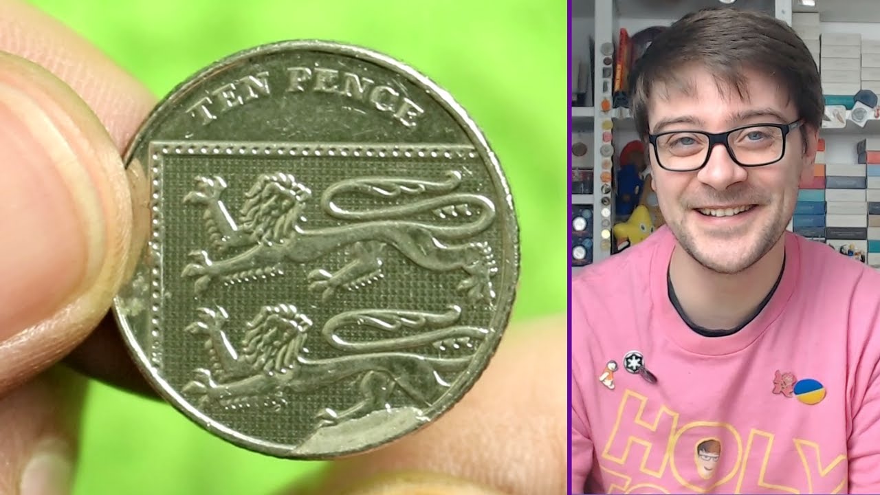 A Lovely Little Error 10p Coin!!! 10p Coin Hunt + Q&A #337 - YouTube