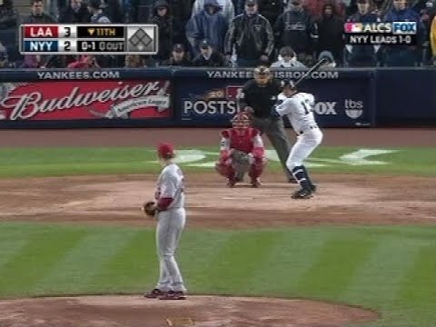 2009 ALCS Yankees vs Angels Game 2 Bottom 11 - YouTube