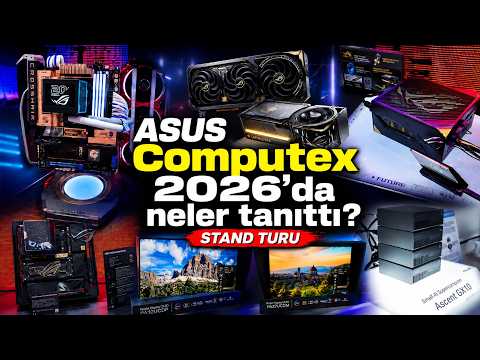 ASUS Computex 2026'da neler tanıttı? ROG 20. yılına özel ürünler geldi - Computex 2026 #6