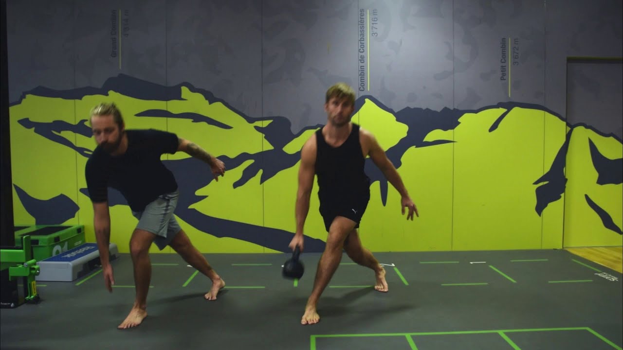Cross Over Lunge Variations - YouTube