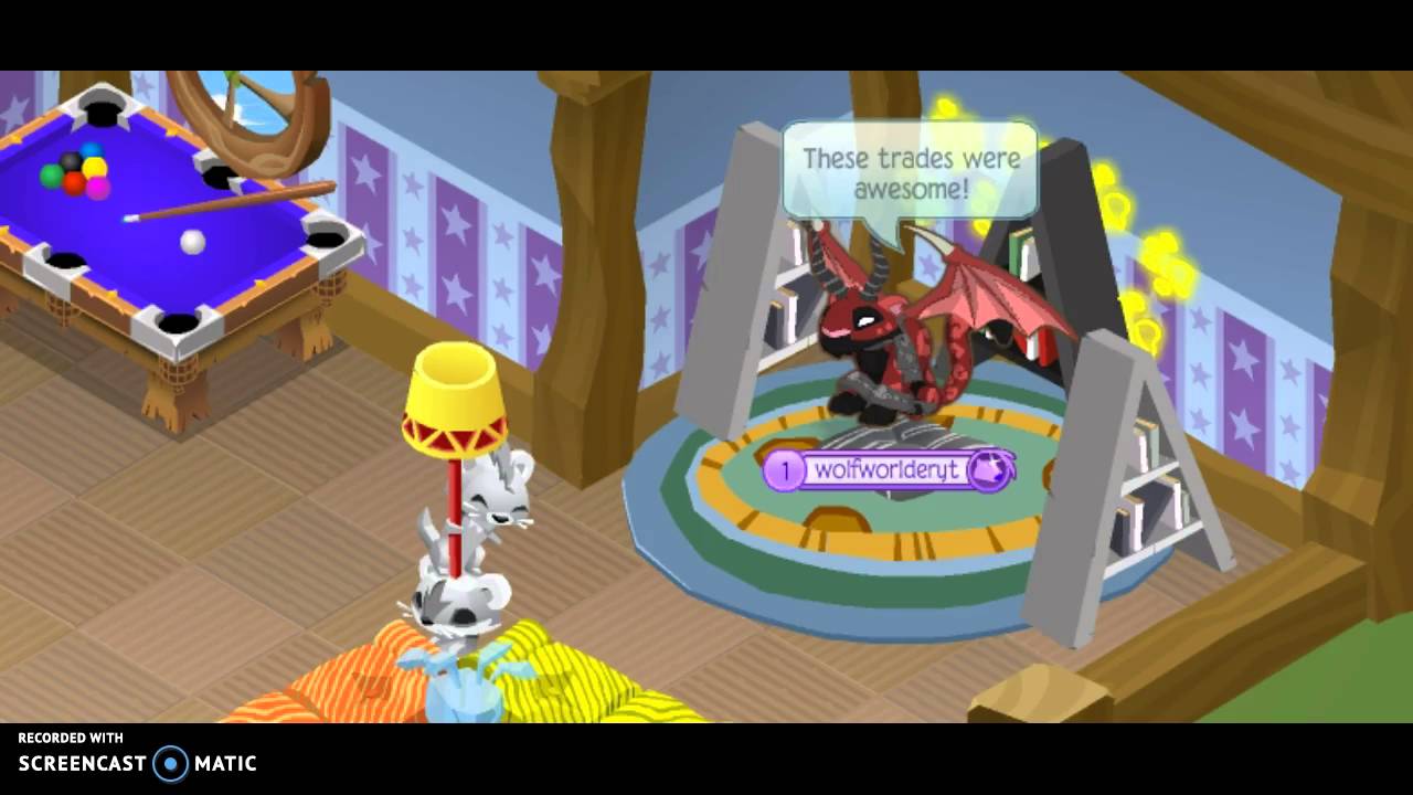 Animal Jam:Trade attempts Green beta elf tail! - YouTube