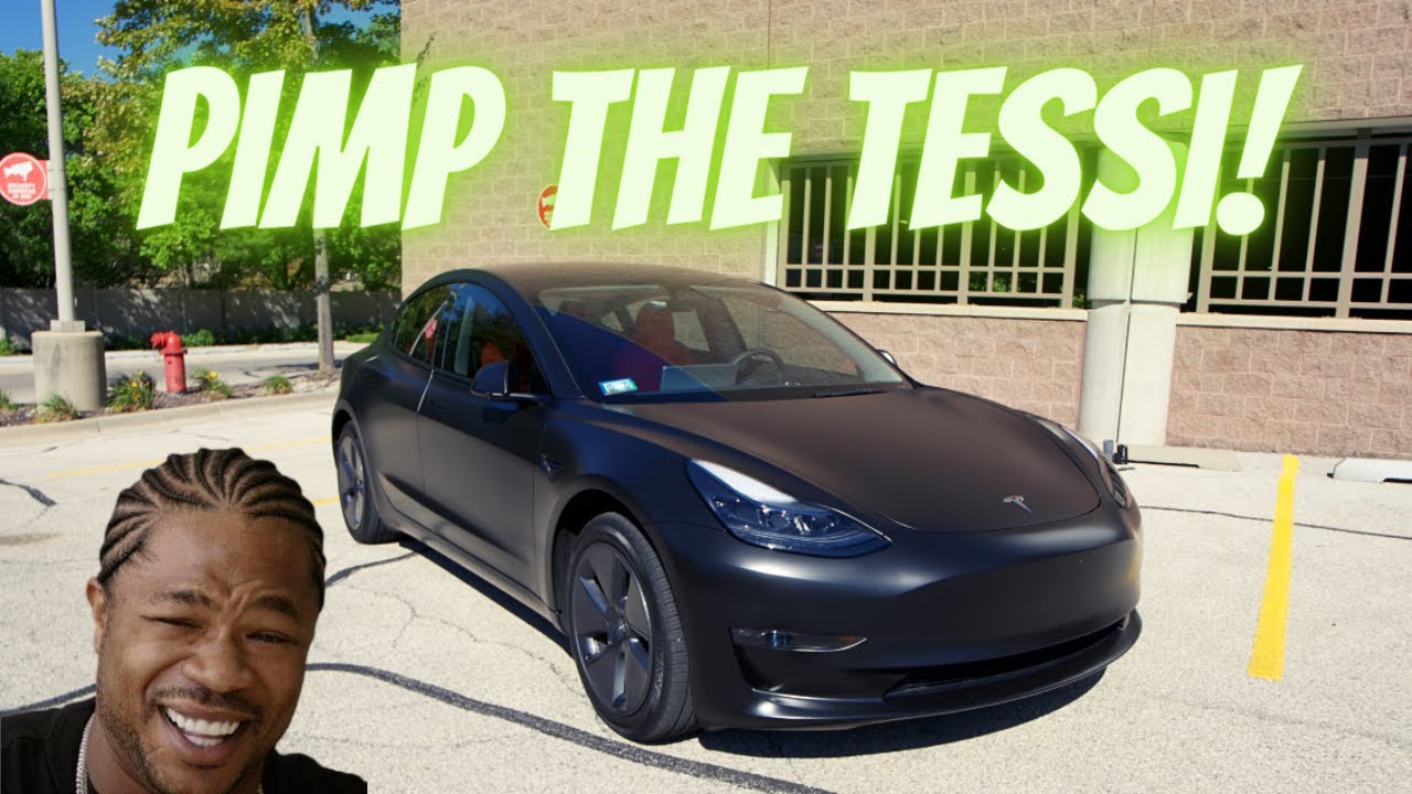 YOU WON'T BELIEVE WHAT I DID TO MY TESLA! | My CUSTOM Tesla Model 3 ...
