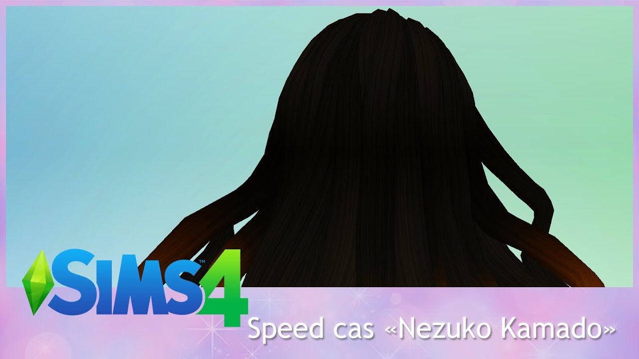 Sims 4 | SpeedCas "Nezuko Kamado" n°3 - YouTube