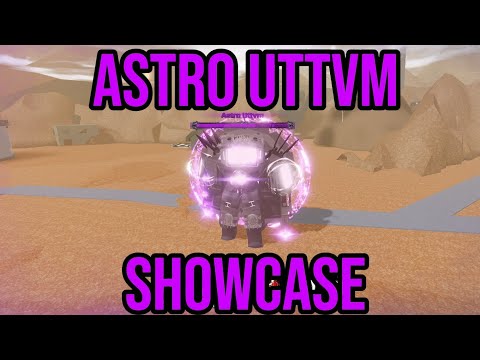 Astro Upgraded Titan TV Man Showcase (Titans Ultra Boss Rush Roblox)