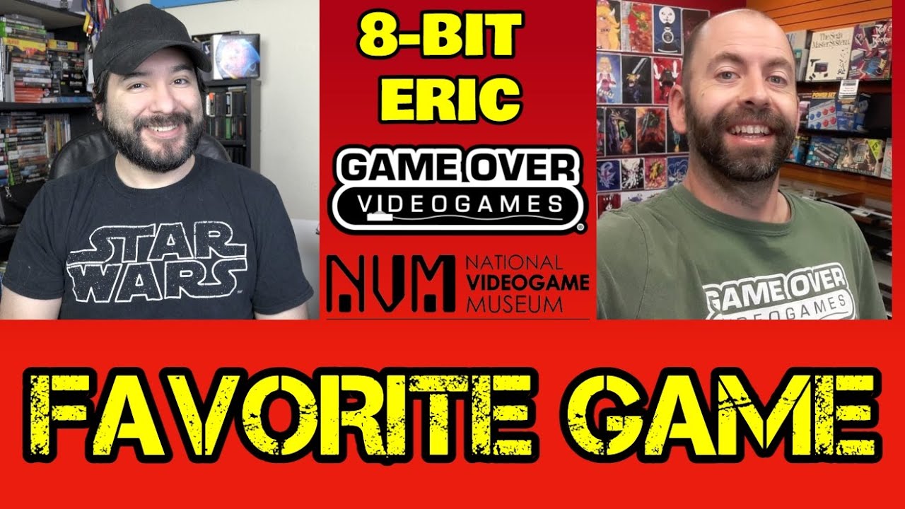 Favorite Game with 8-Bit Eric & Co. (Games for NES, Atari 8-Bit, Sega ...