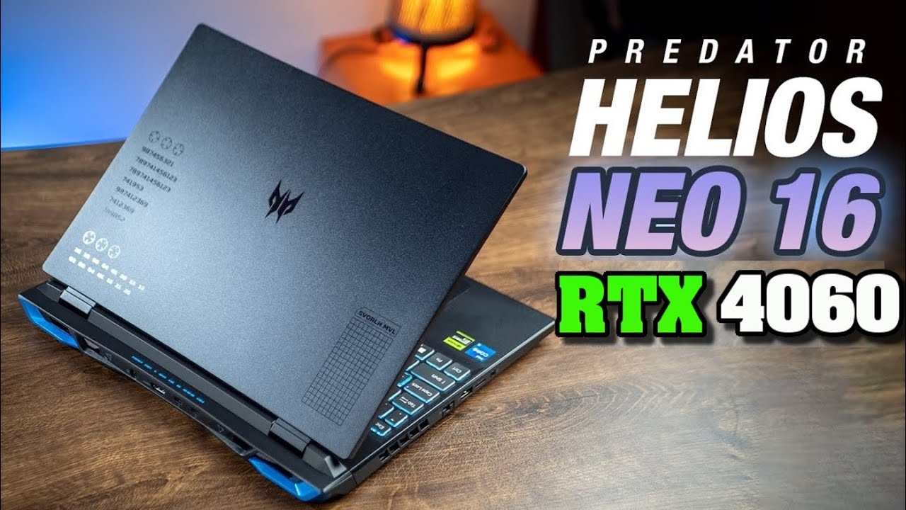 Acer Predator Helios Neo 16 Intel Core i7-13700HX RTX 4060 - REVIEW EN ...