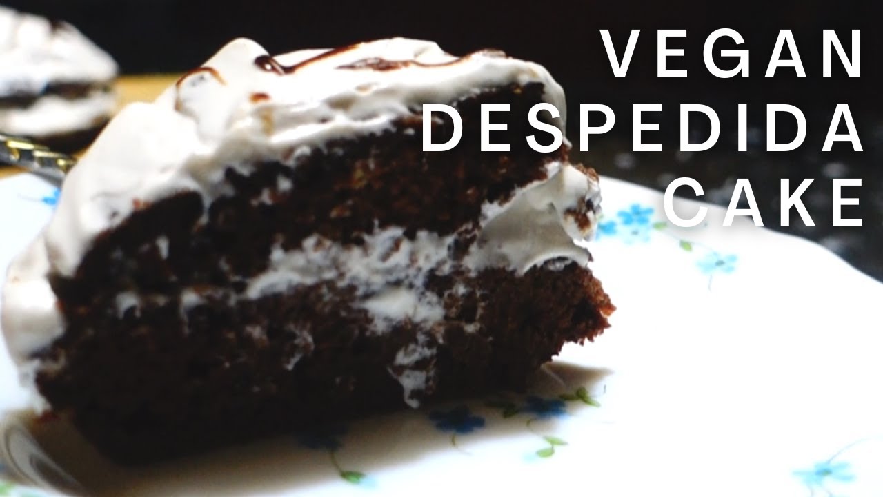 Making a Vegan 'Despedida' Cake for Family - YouTube