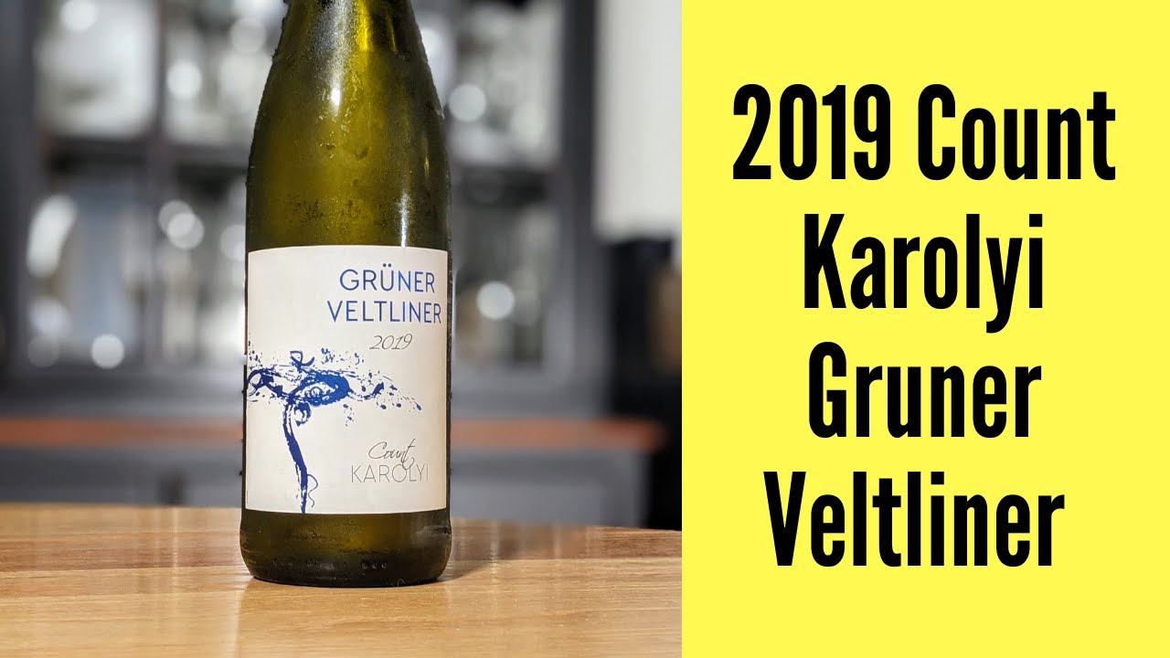 Count Karolyi 2019 Gruner Veltliner Wine Review - YouTube
