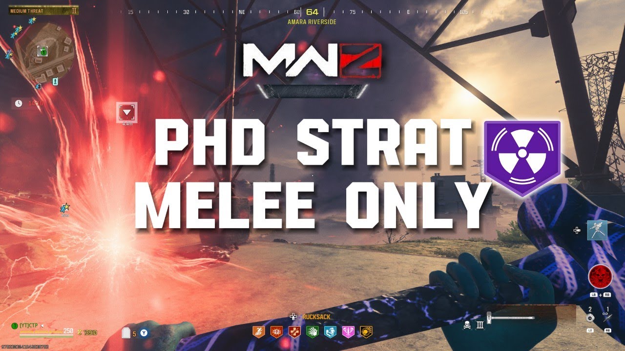 MW3 Zombies - Full Melee ONLY Unstable Rift Challenge (PHD Team Strat ...