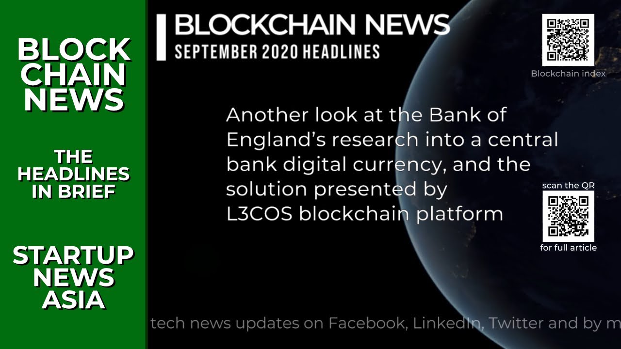 Blockchain news: Recent headlines - YouTube