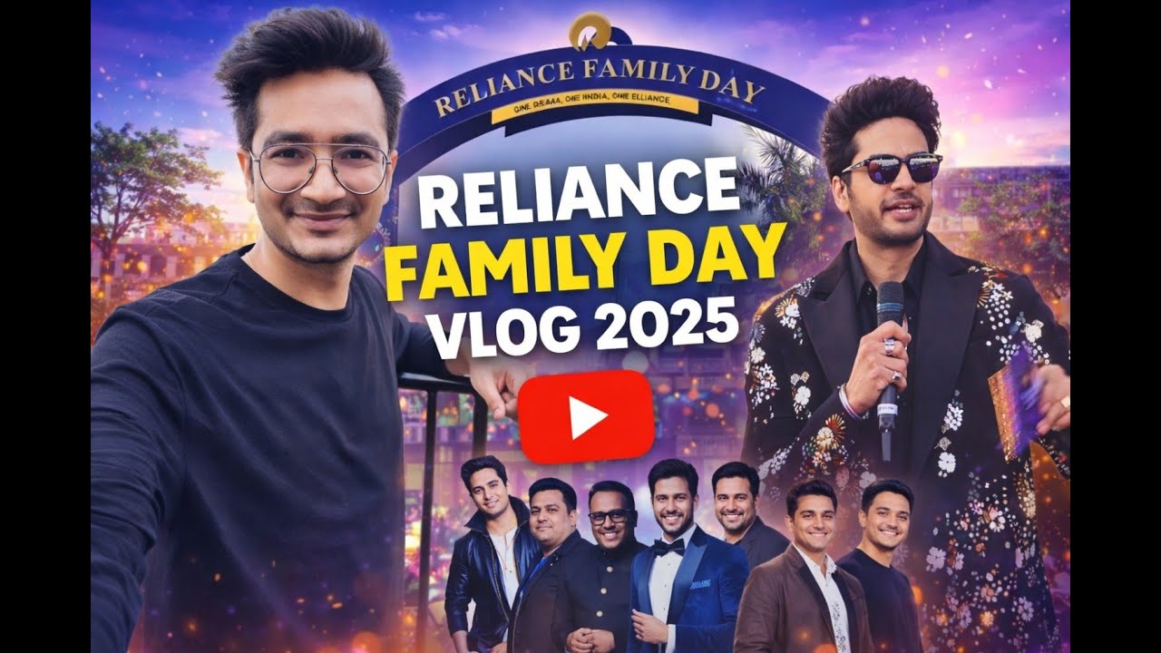 Reliance Family Day 2025 Vlog_Part 01 - YouTube