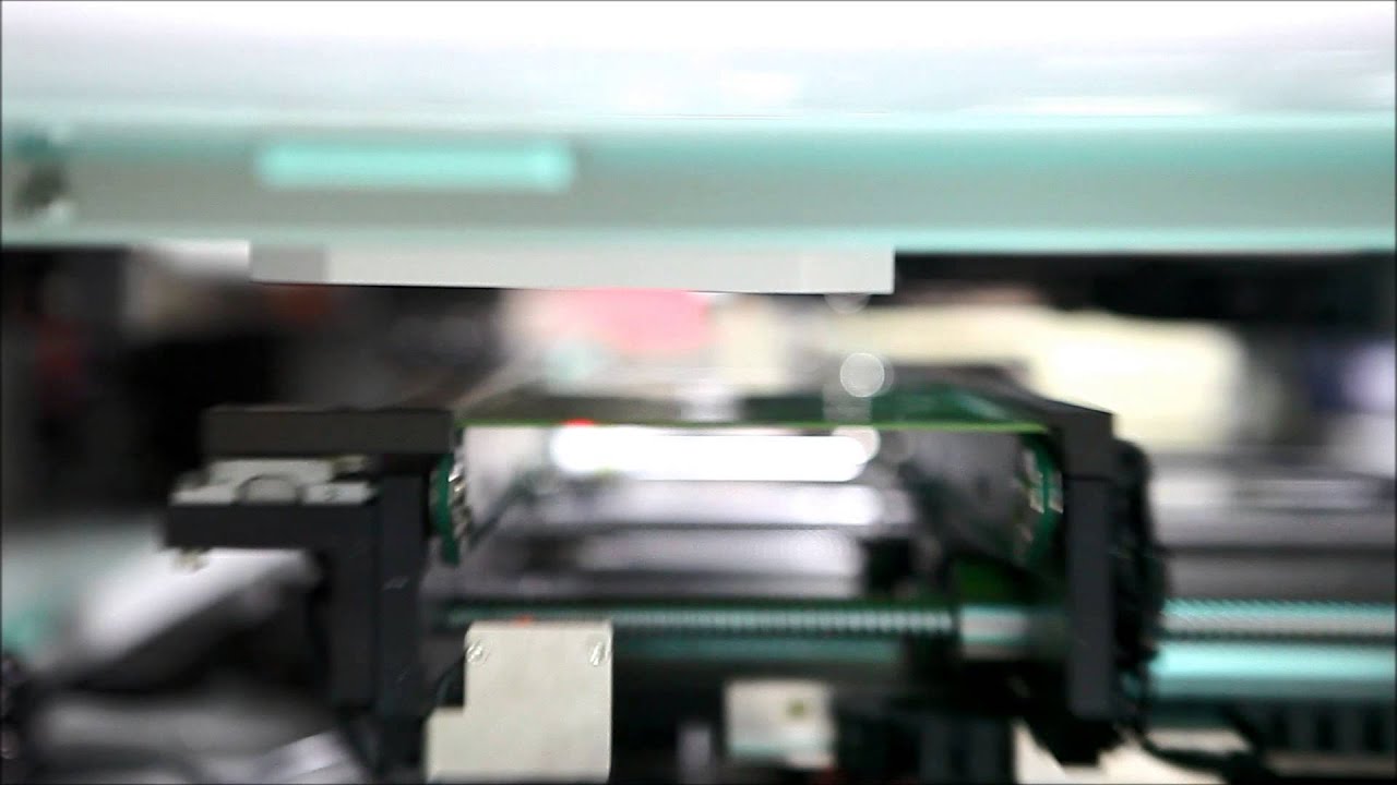 SJ Innotech vision screen PCB printer - YouTube