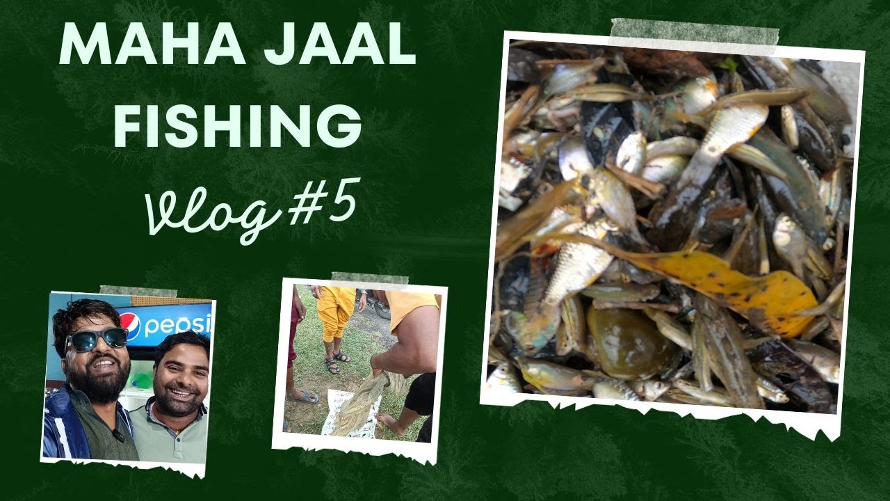 Maha jaal fishing vlog5 - YouTube
