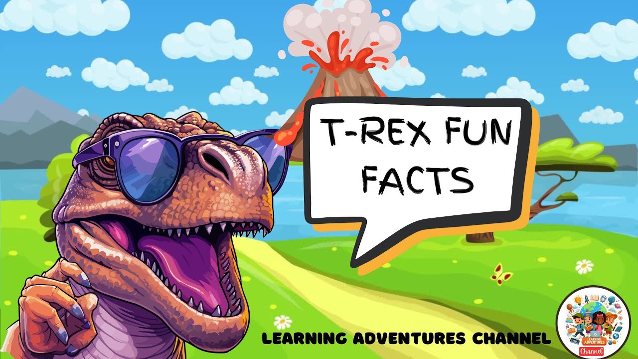T Rex Fun Facts for Kids! 🦖 - YouTube
