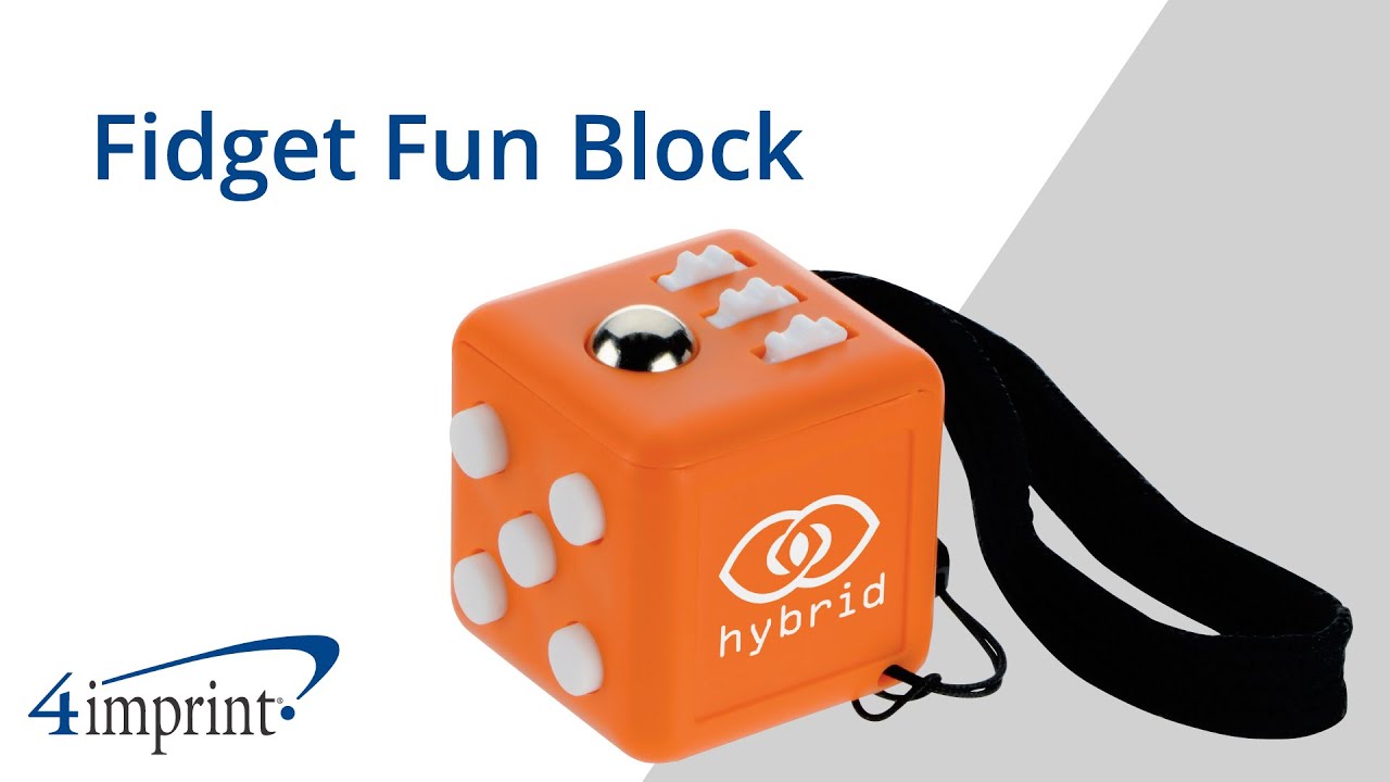 Fidget Fun Block - Promotional Products by 4imprint - YouTube
