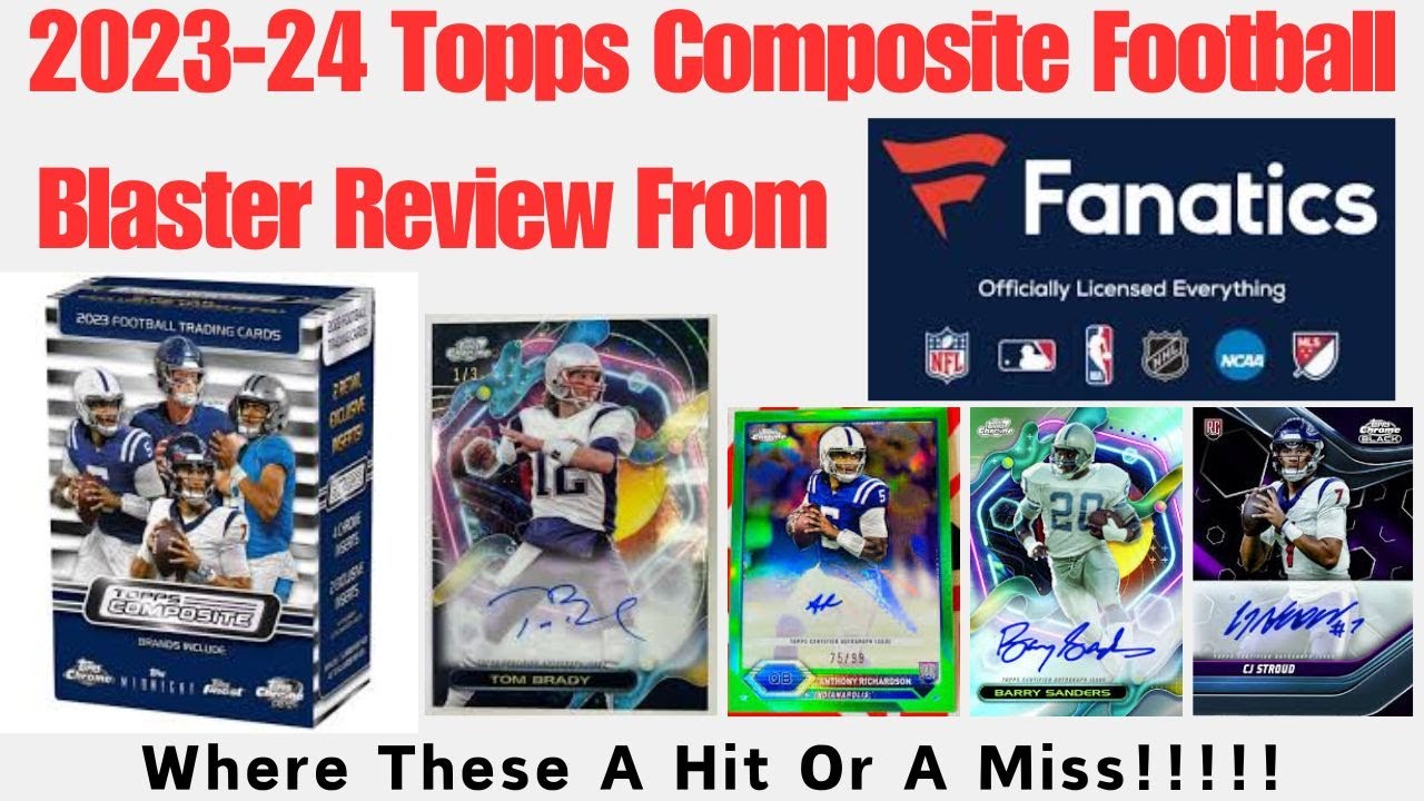 2023 Topps Composite Football Blasters from Fanatics! Are These Worth ...