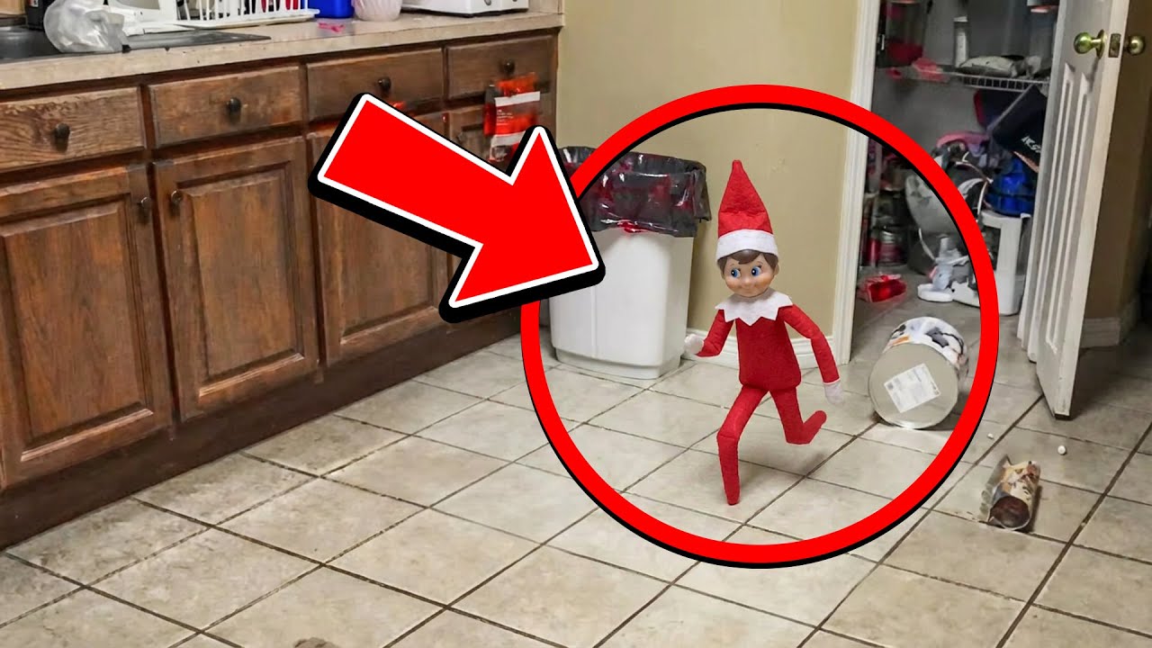 100 Elf On The Shelf Caught Moving CHASING On Camera 😱 - YouTube