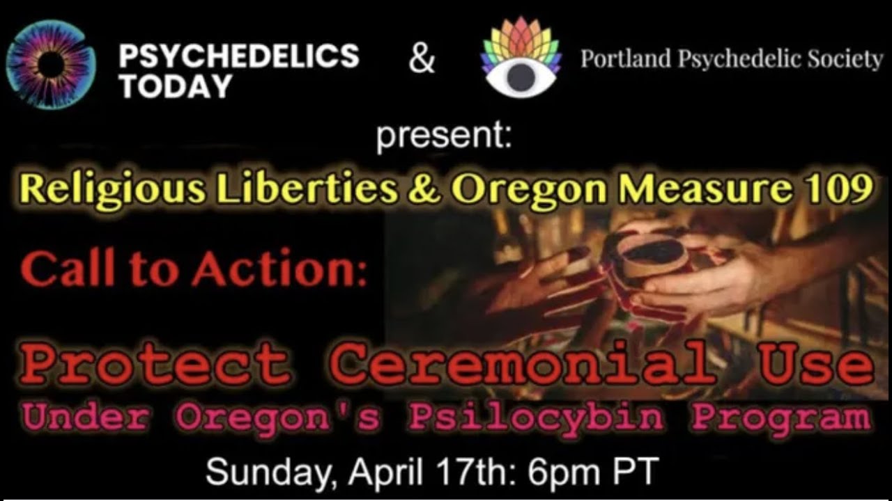 Religious liberties & Oregon Measure 109 - April 17, 2022 - YouTube
