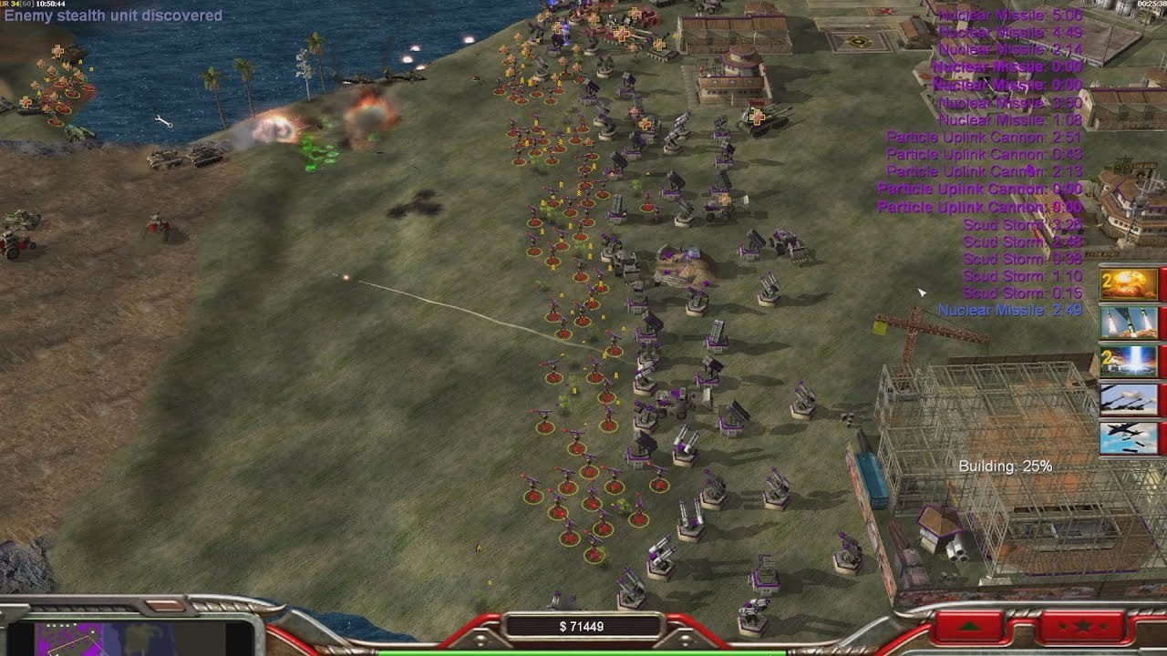 BOSS - Command & Conquer Generals Zero Hour - 1 vs 7 HARD Gameplay ...