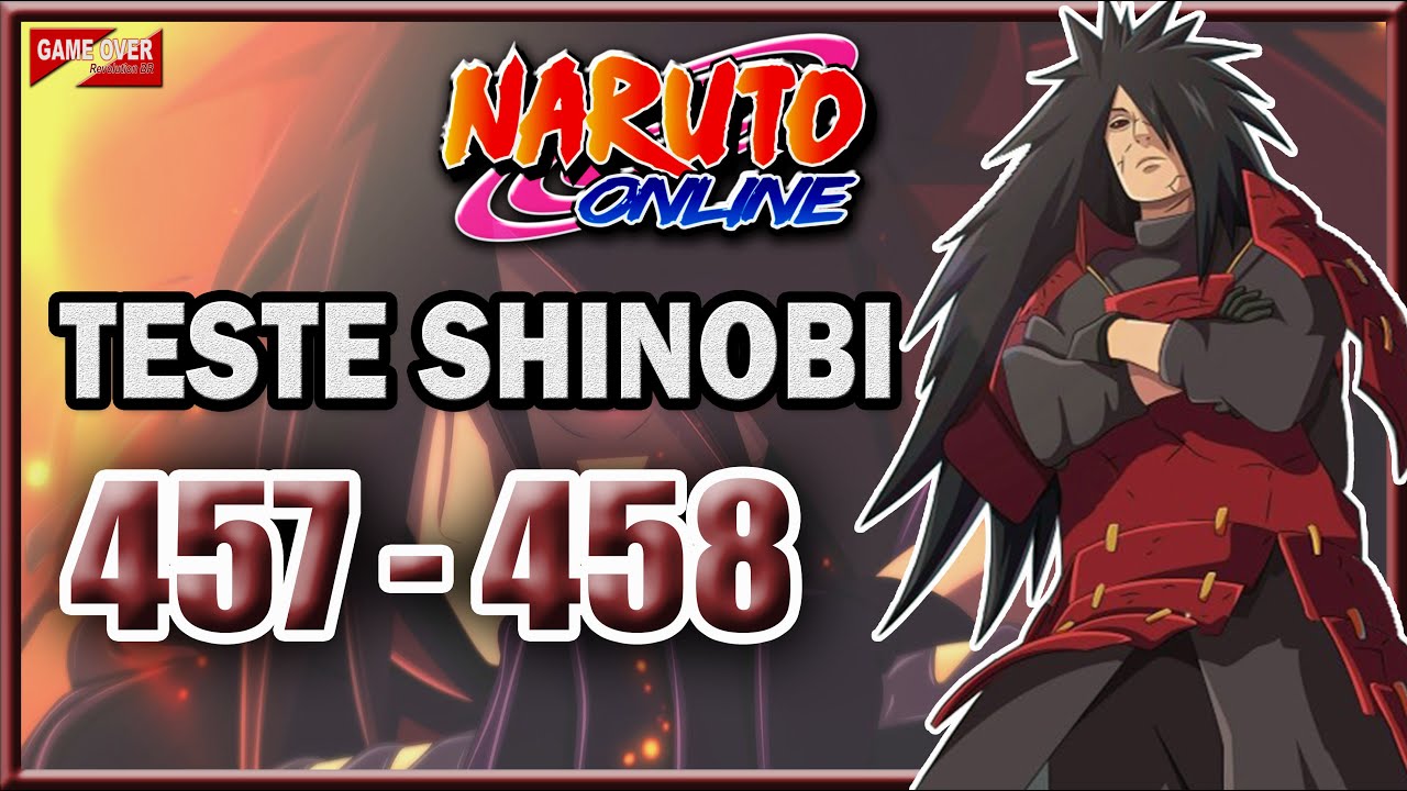 Naruto Online - Teste Shinobi - Andar 457 - 458 - YouTube