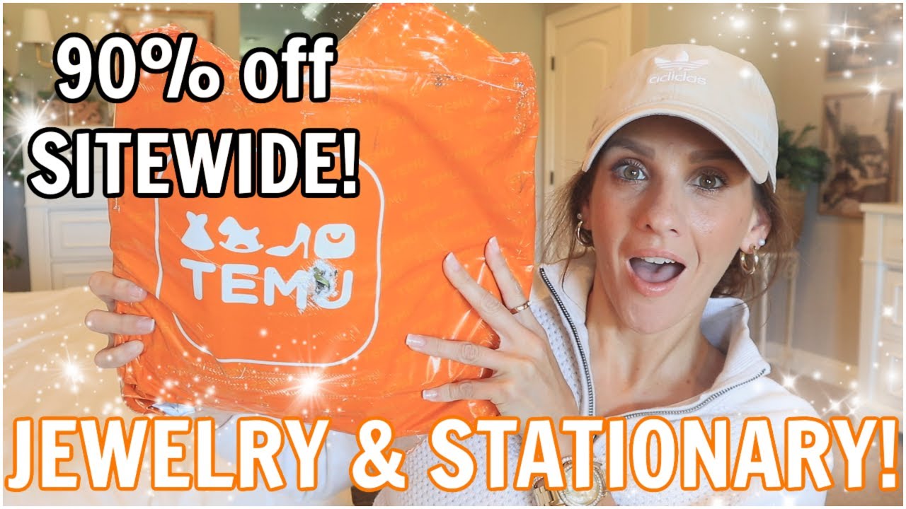 *GIANT & NEW* 🛍️ TEMU HAUL | Gorgeous Jewelry Finds + super cheap ...