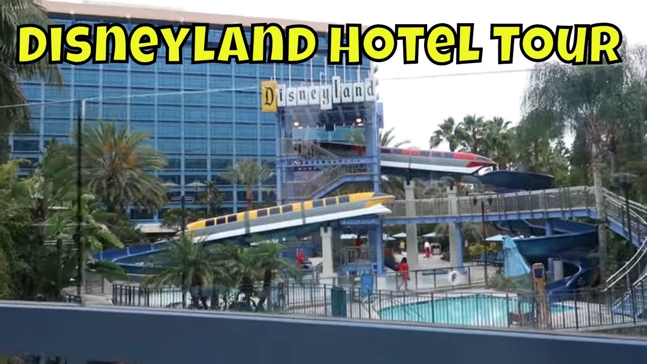 Disneyland Hotel Tour and Character Fun - YouTube