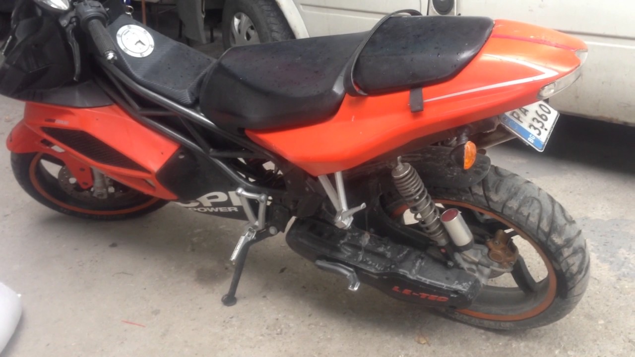 CPI gtr 50cc - YouTube