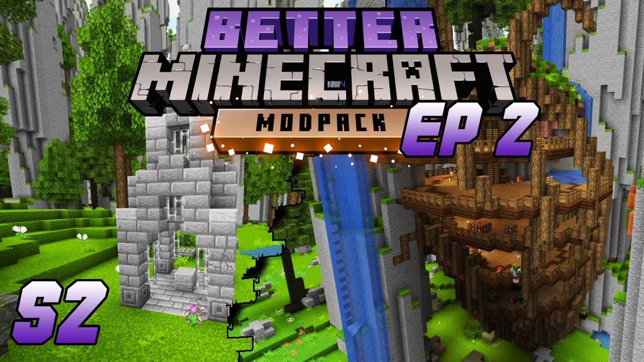 I explored BIG DUNGEON in better minecraft - Better Minecraft S2 - EP 2 ...