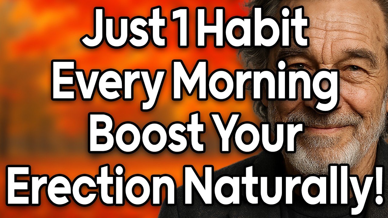 Men Over 60: 5 Morning Habits To FIX Erectile Dysfunction Naturally 🌄 ...