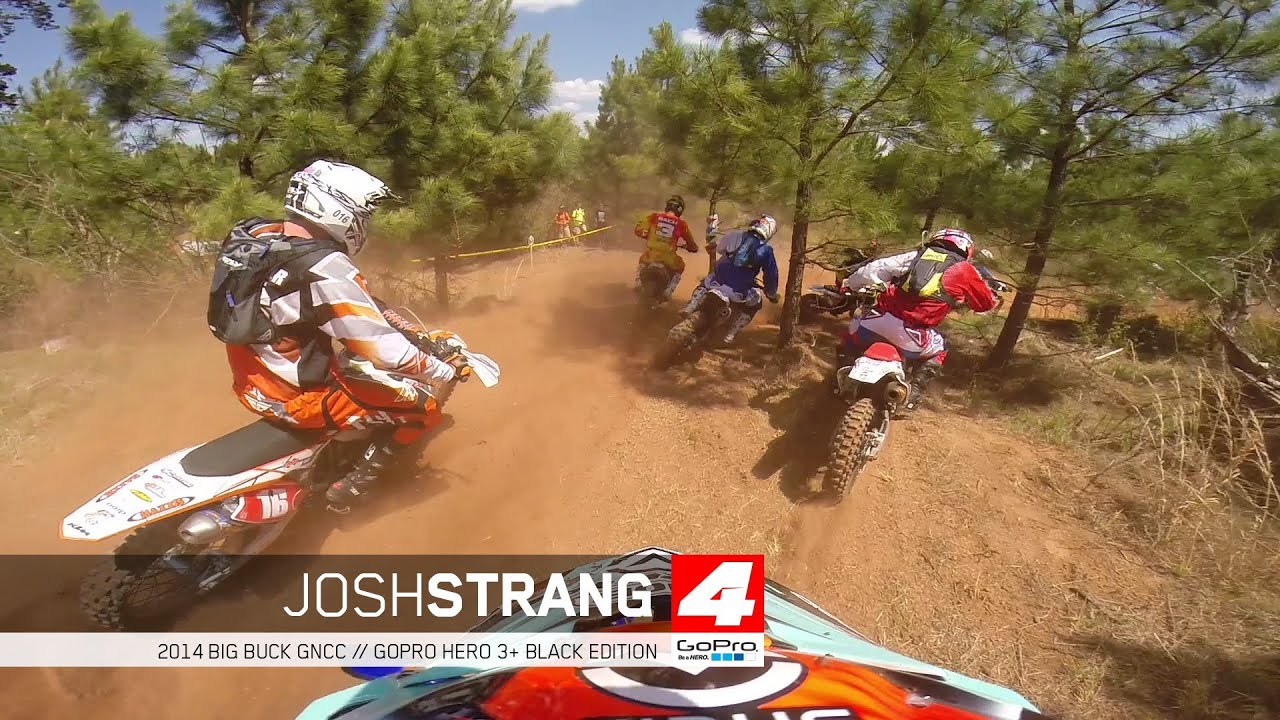 GoPro Hero 3+ // Josh Strang Big Buck GNCC - YouTube