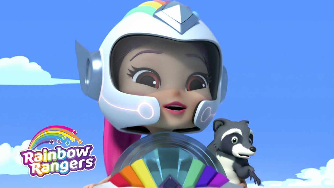 The Rangers' Rip-Roaring'Raccoon Rescue! | Rainbow Rangers 🌈 - YouTube