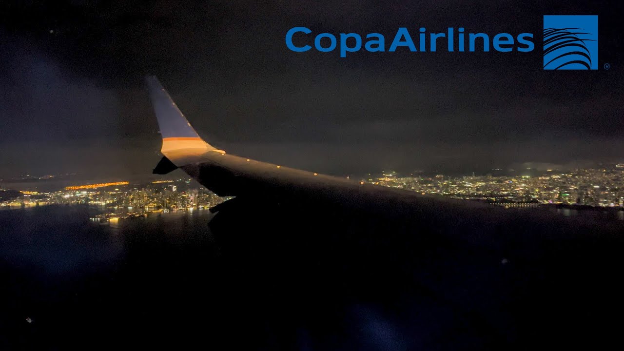 Copa 737 MAX BEAUTIFUL Approach & Landing in Panama City (PTY) - YouTube
