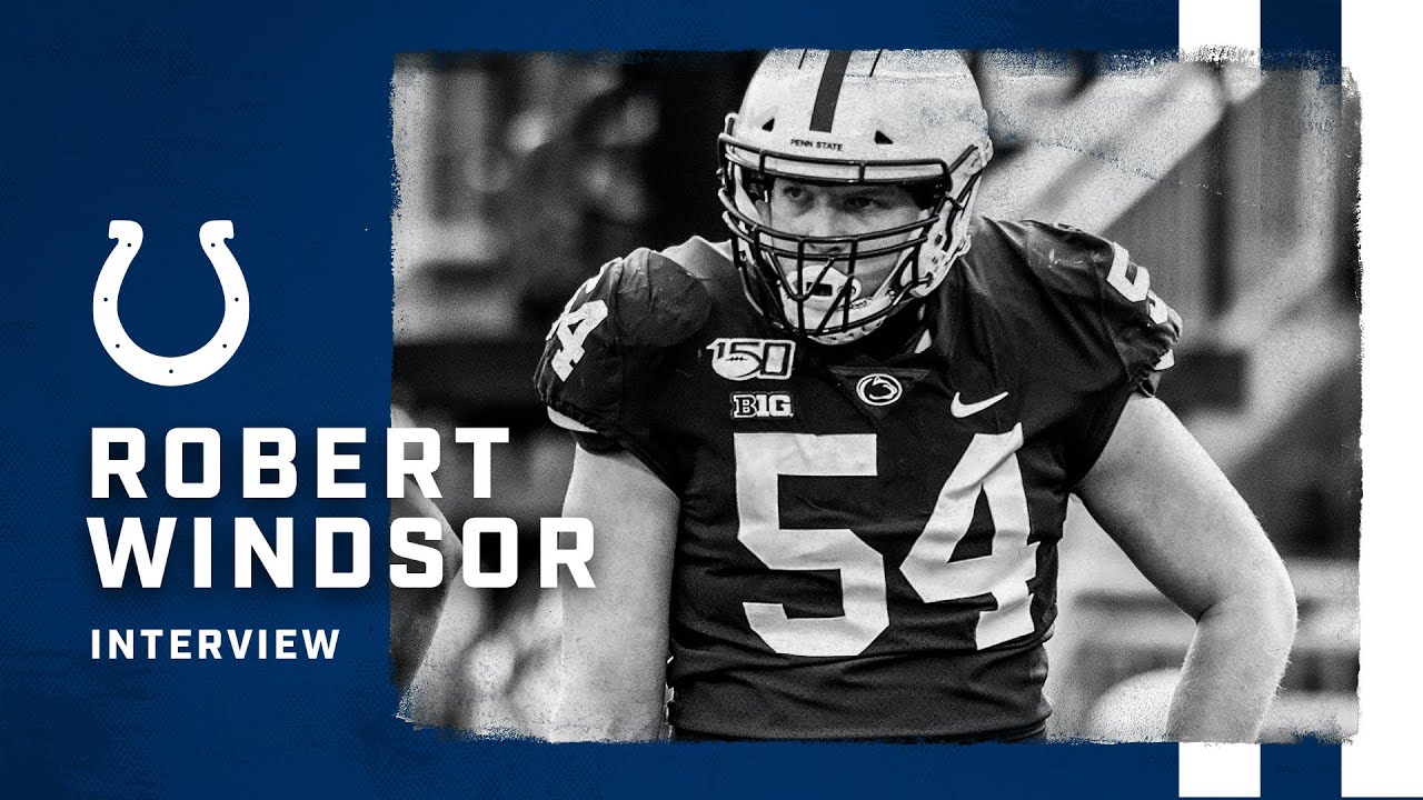 Robert Windsor on Getting the Call from Indianapolis | 2020 Colts Draft ...
