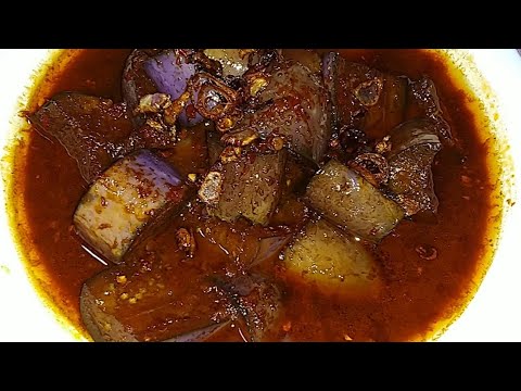 cara membuat semur terong ungu‼️gk kalah sama daging☑️